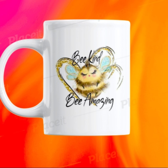 Other | Bee Kind Bee Amazing Bumblebee Coffee Mug Tea Cup | Poshmark